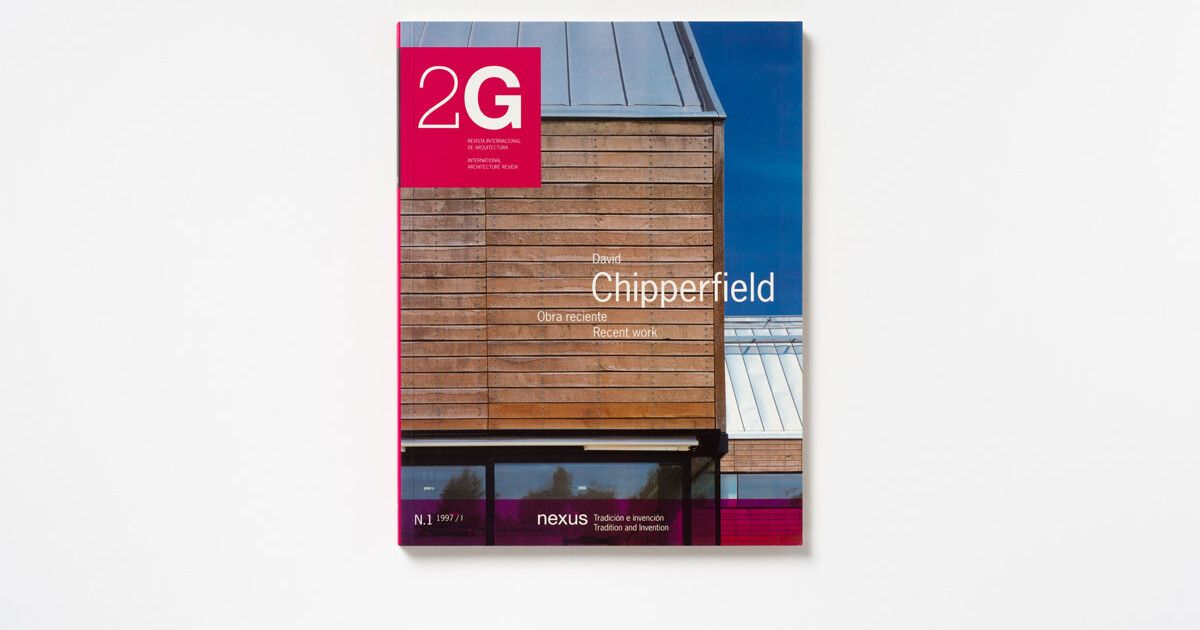 2G International Architecture Review: David Chipperfield 1997 • David ...