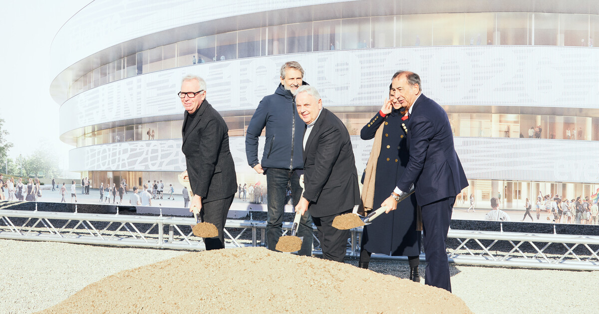 Groundbreaking for the Arena in Santa Giulia in Milan • David ...